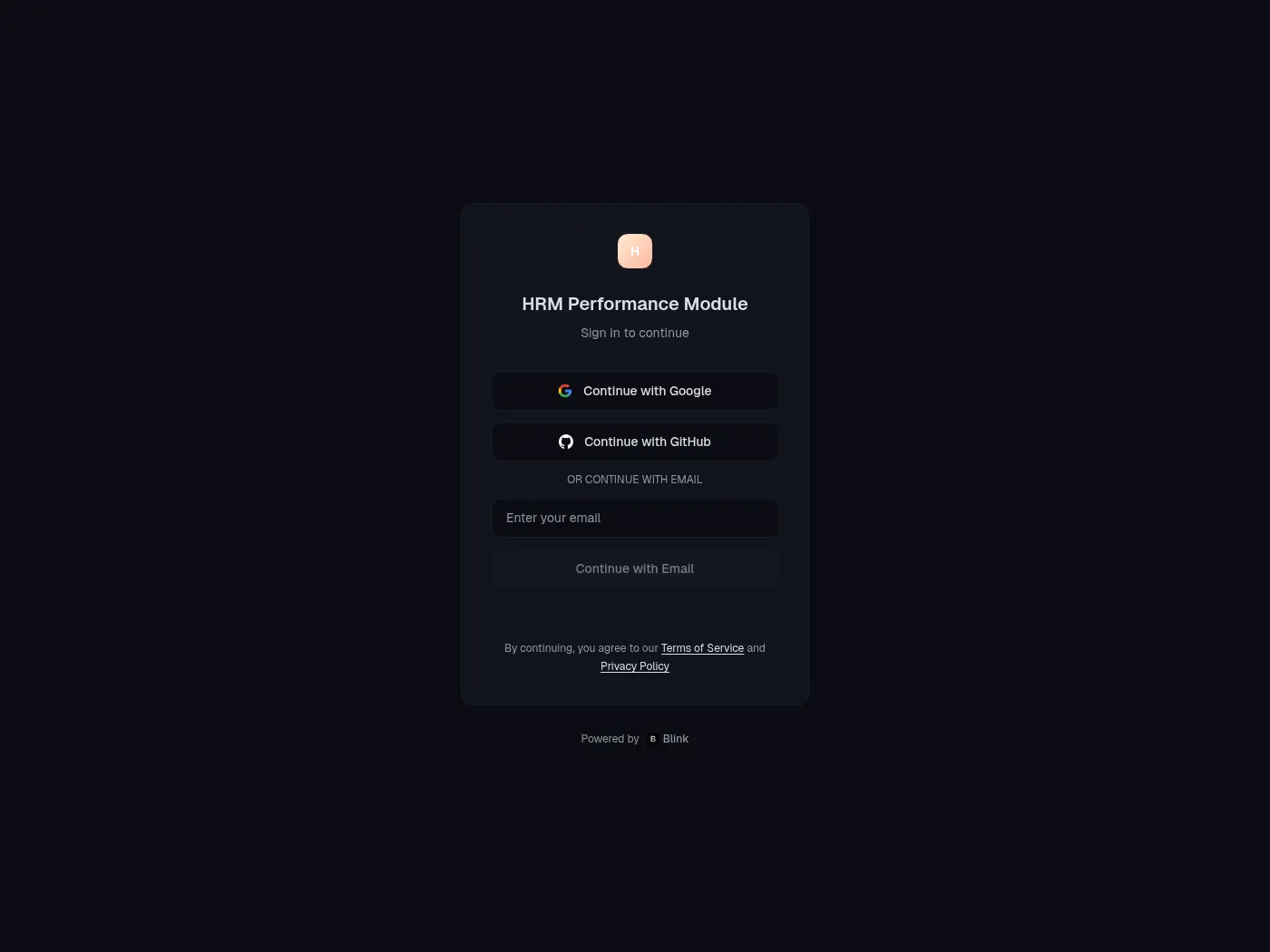 HRM Performance Module