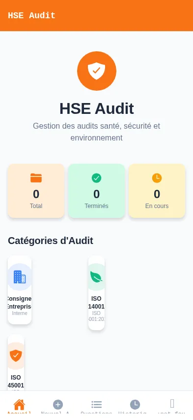 HSE Mobile Audit Tool