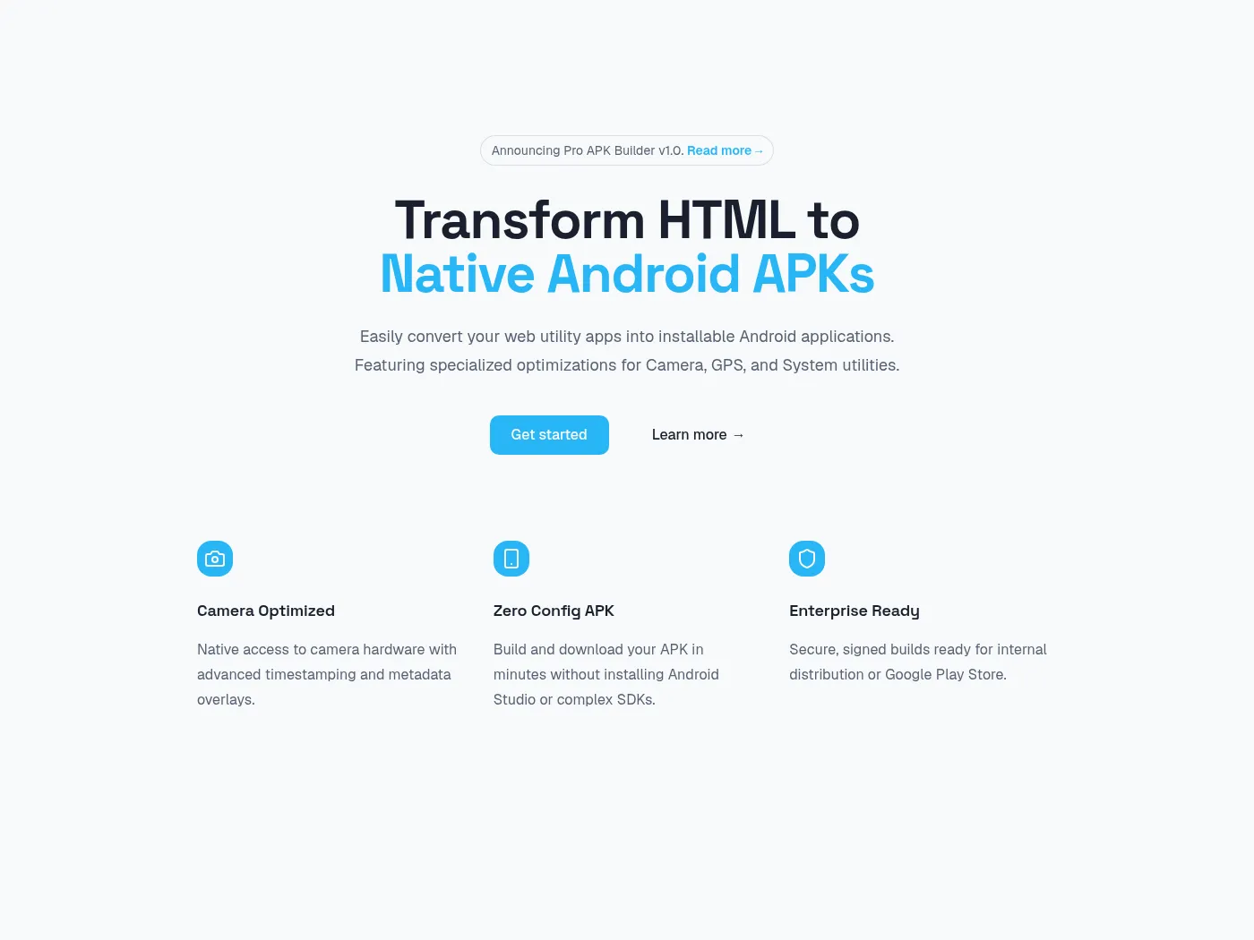 Timestamp Camera APK Builder