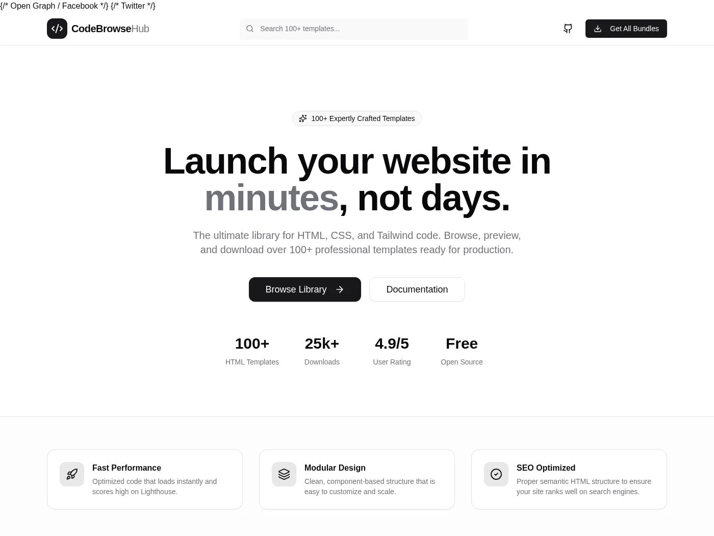 CodeBrowse Hub