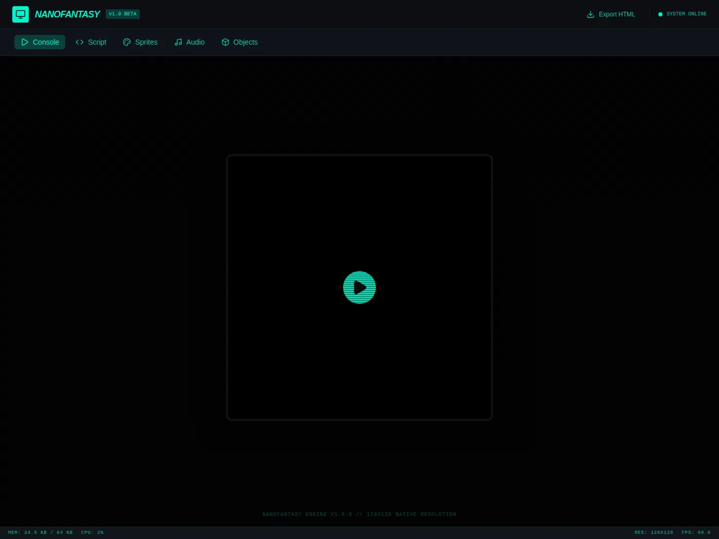 NanoFantasy Console