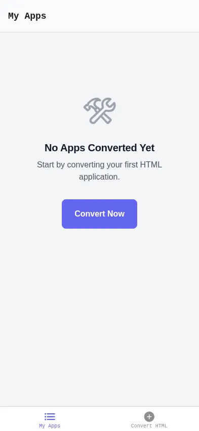 HTML2APK Converter