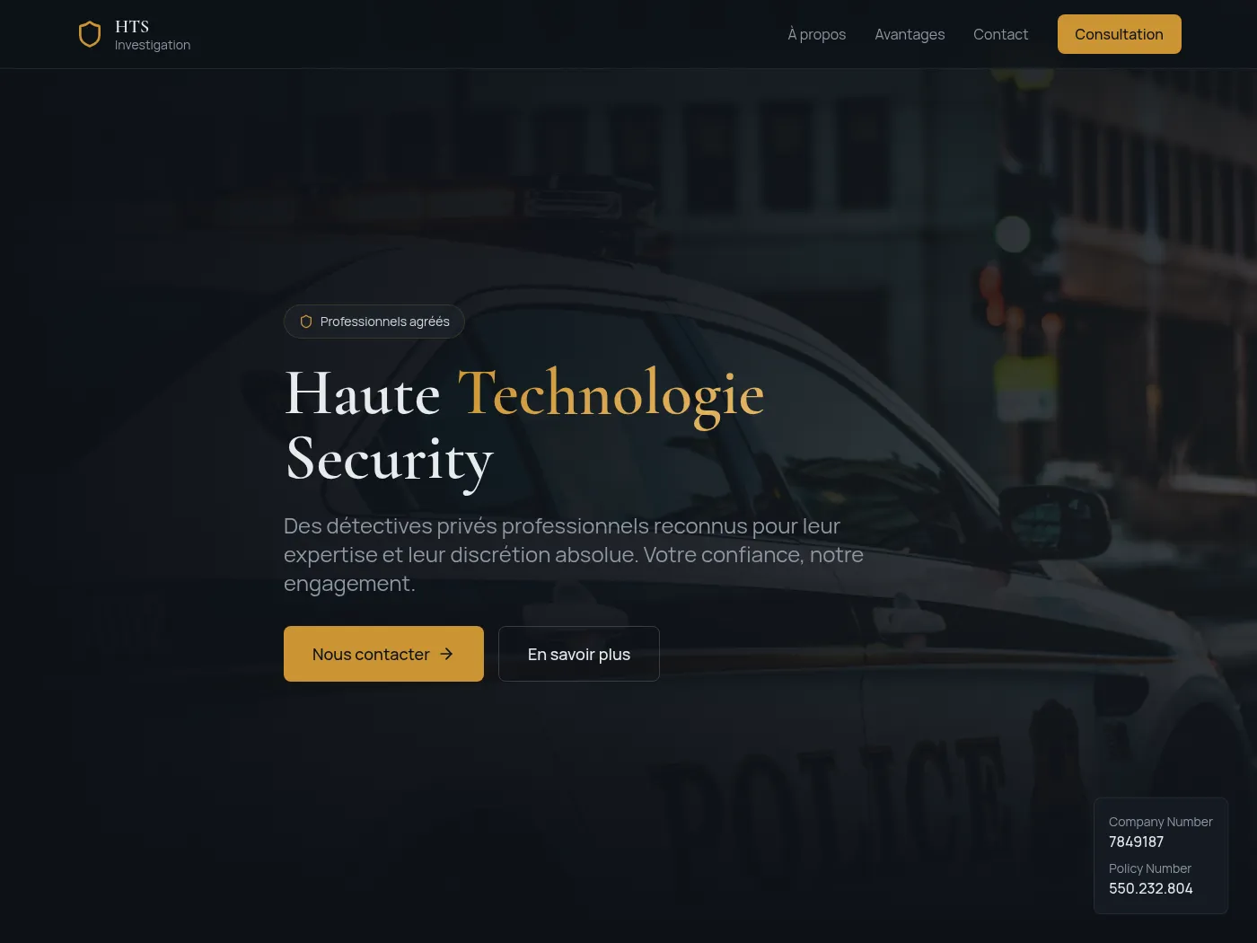 HTS Investigation Portal