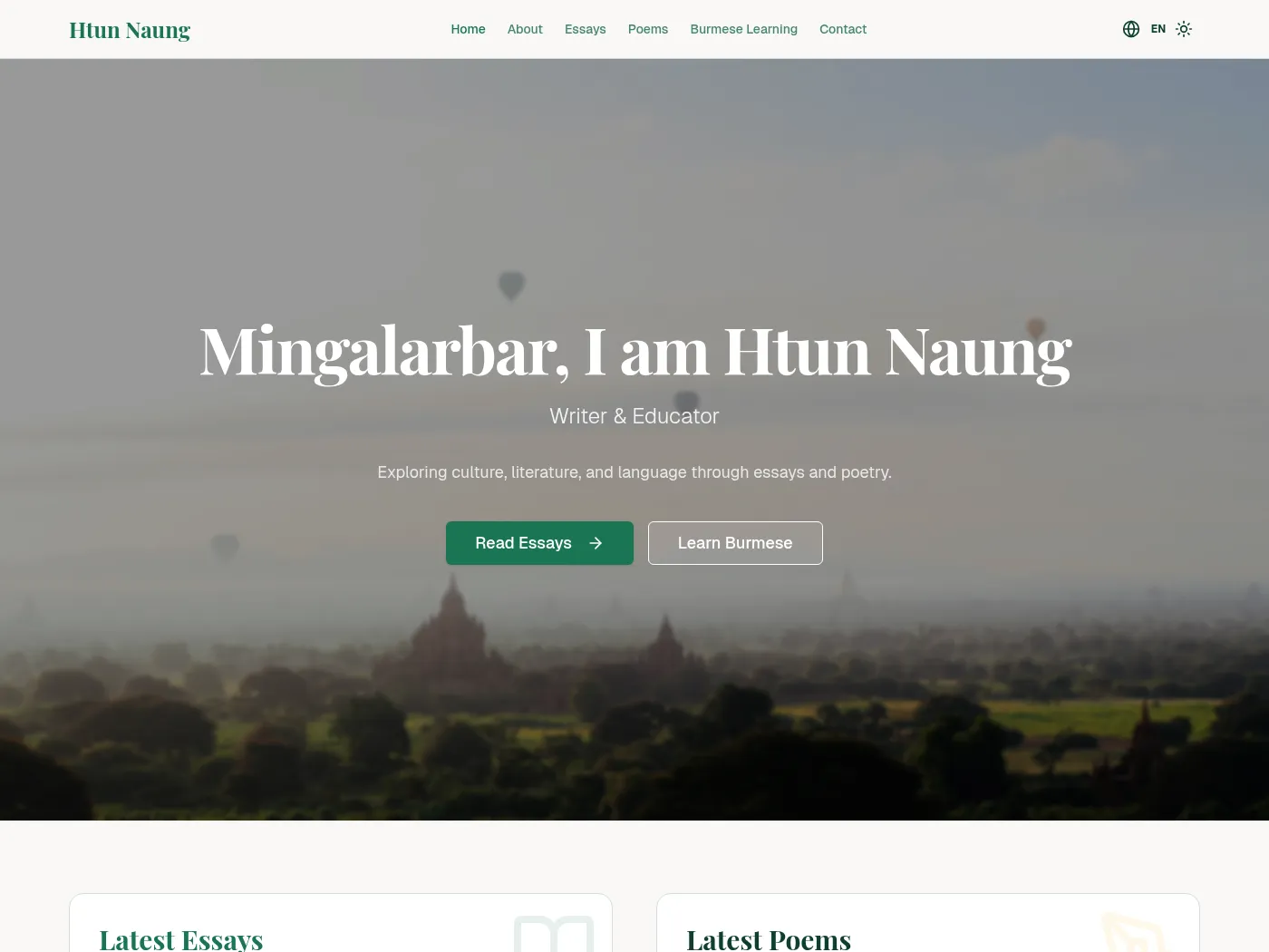 Htun Naung Portfolio
