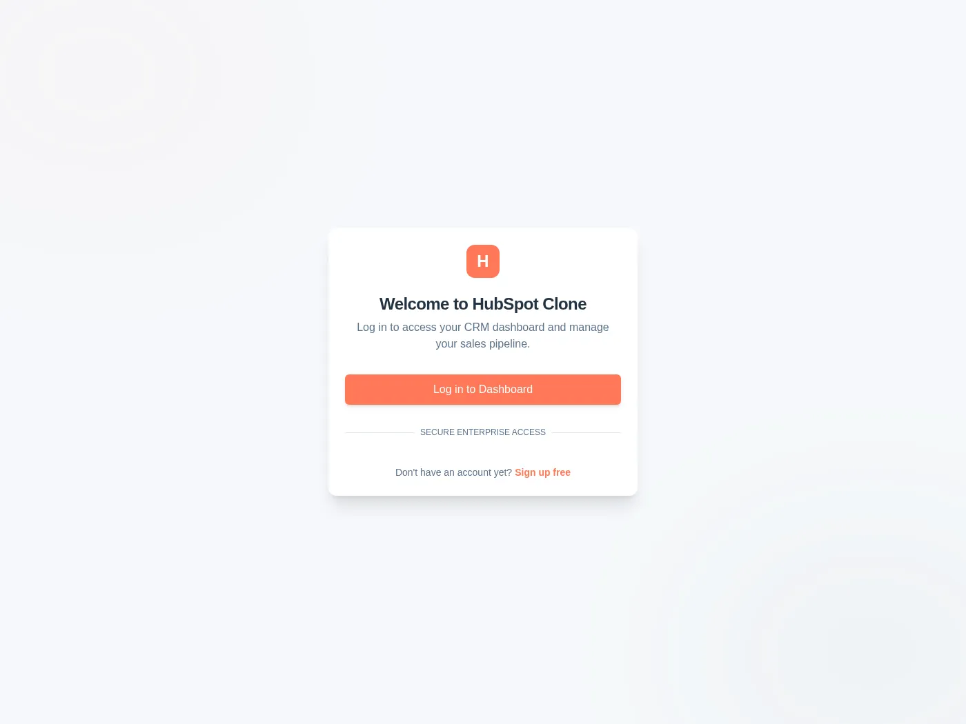 HubSpot Clone Pro