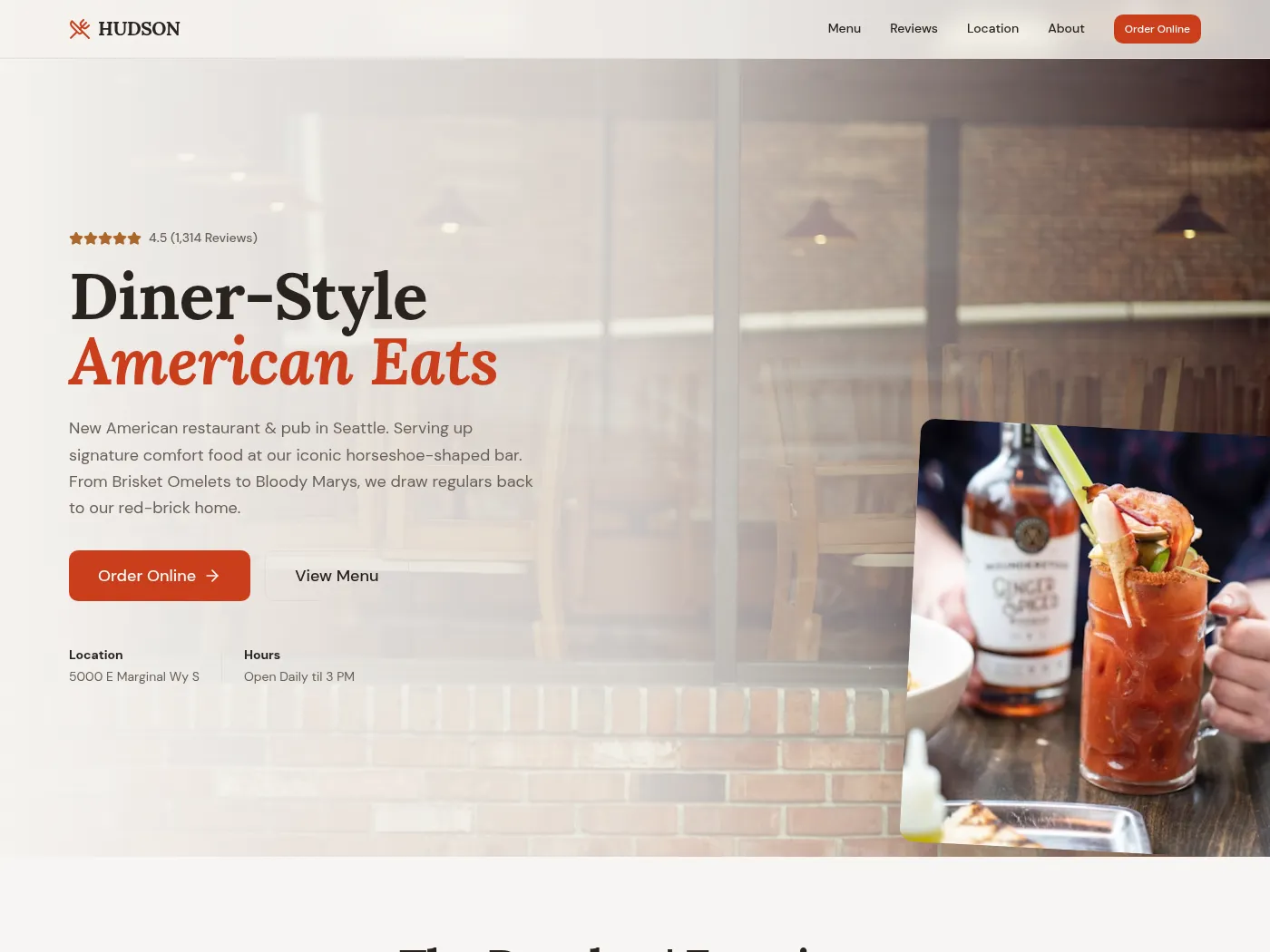Hudson Eatery Guide