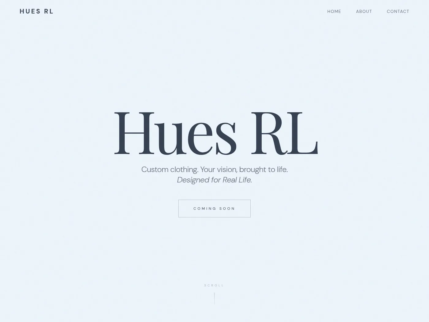 Hues RL Teaser Site