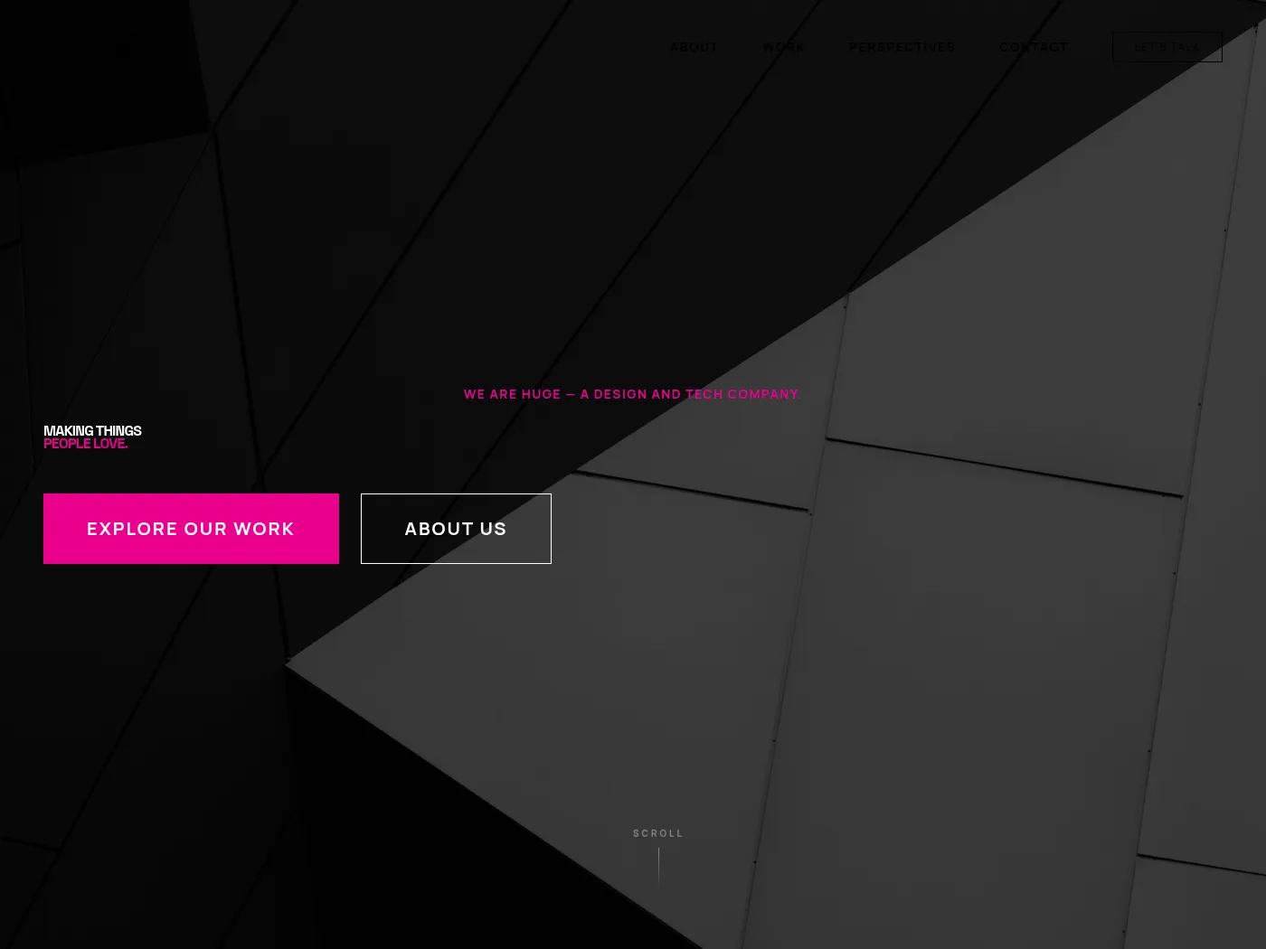 HugeInc Web Clone