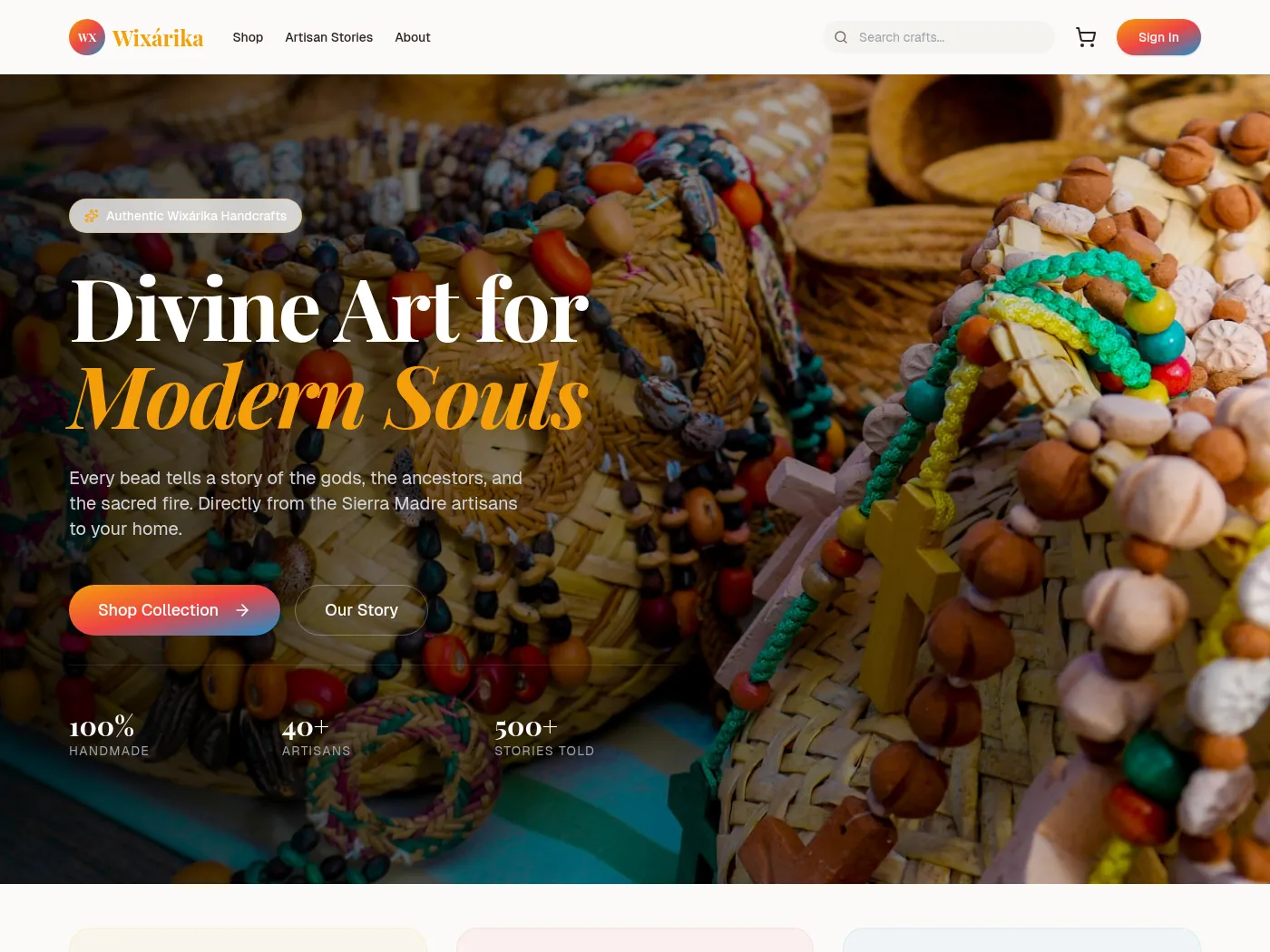 Huichol Crafts Shop