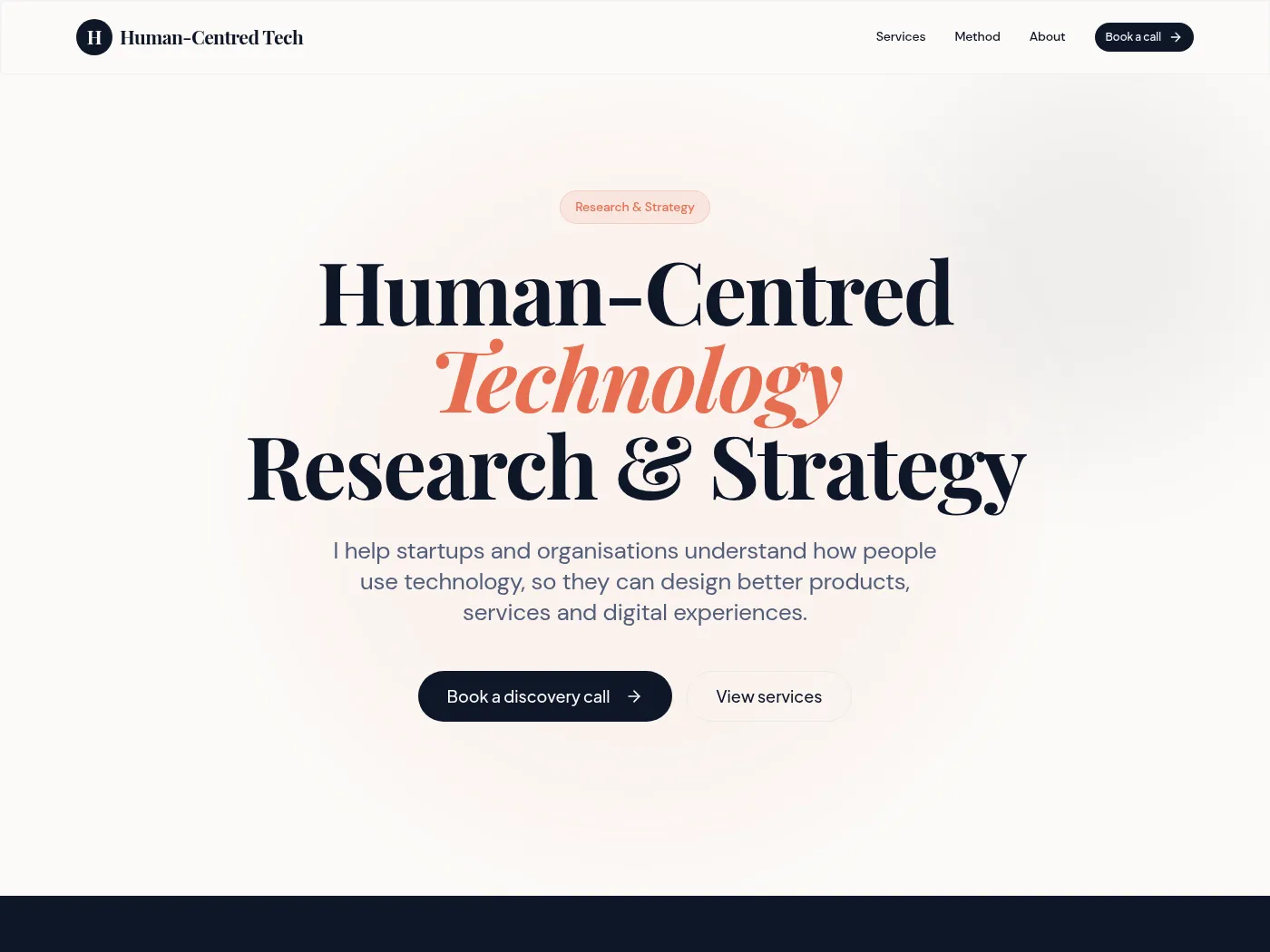 Human-Centred Tech Studio