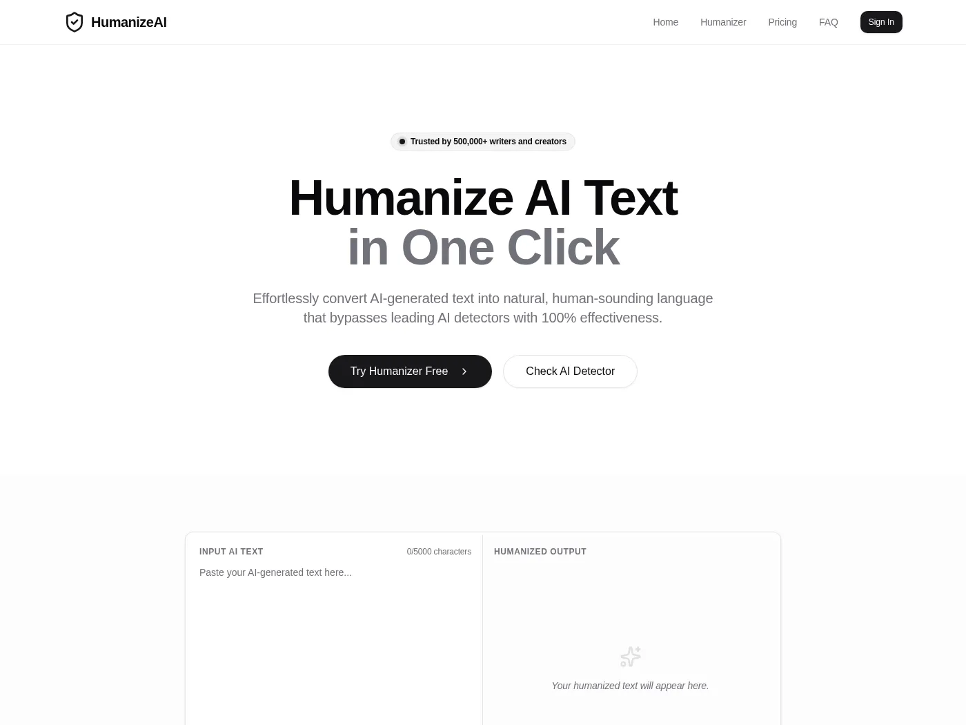 HumanizeAI Clone