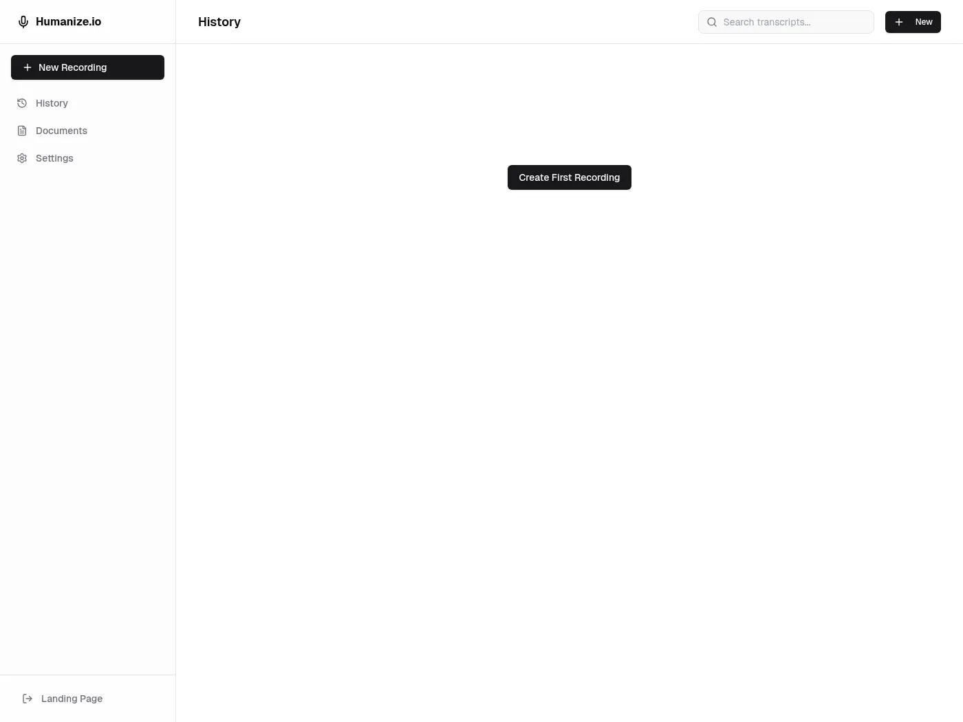 Humanize.io Clone