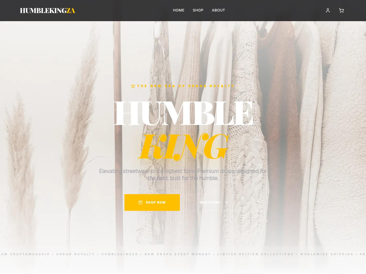 HumblekingZA Storefront
