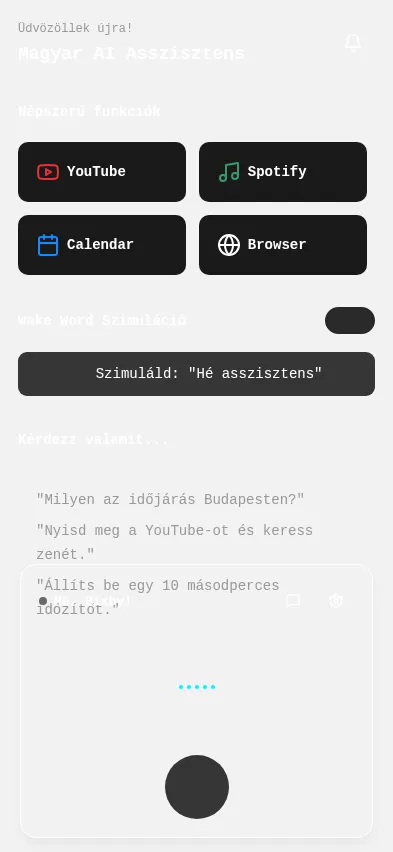Hungarian Bixby Assistant