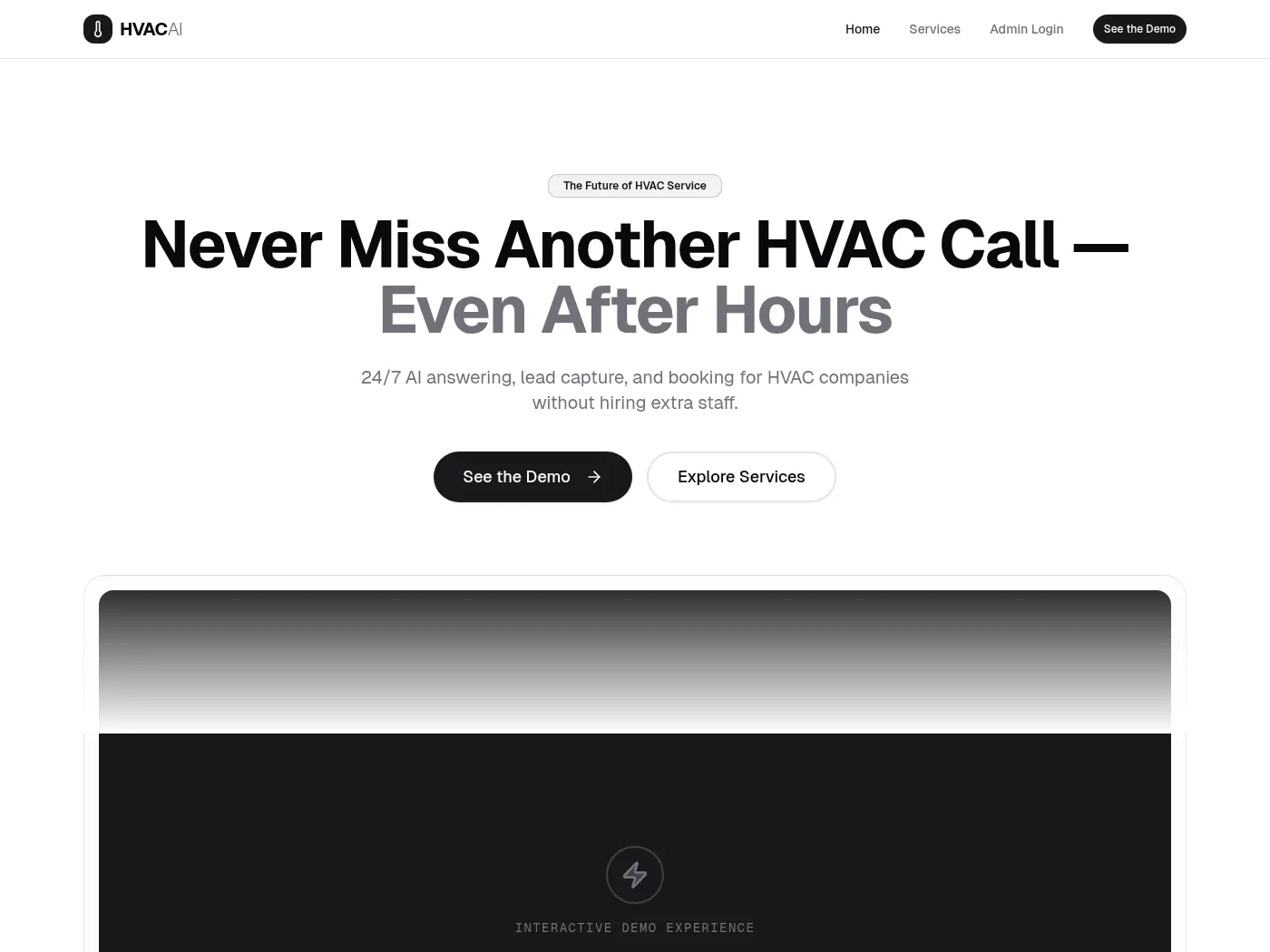 HVAC AI Lead Site