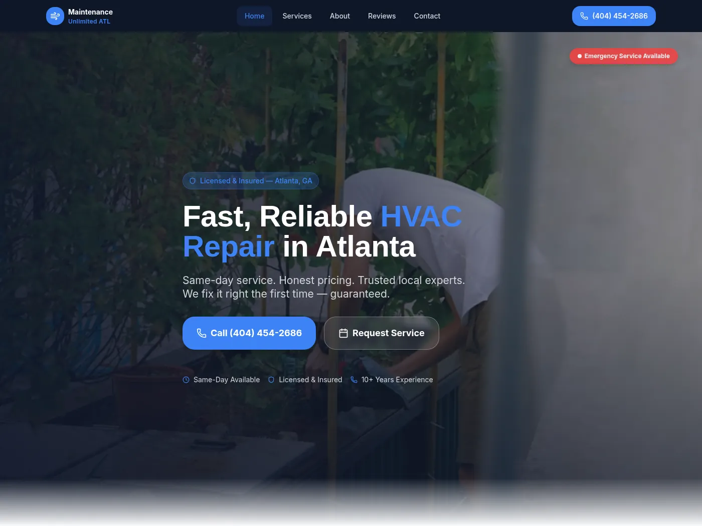 HVAC Atlanta Pro Site