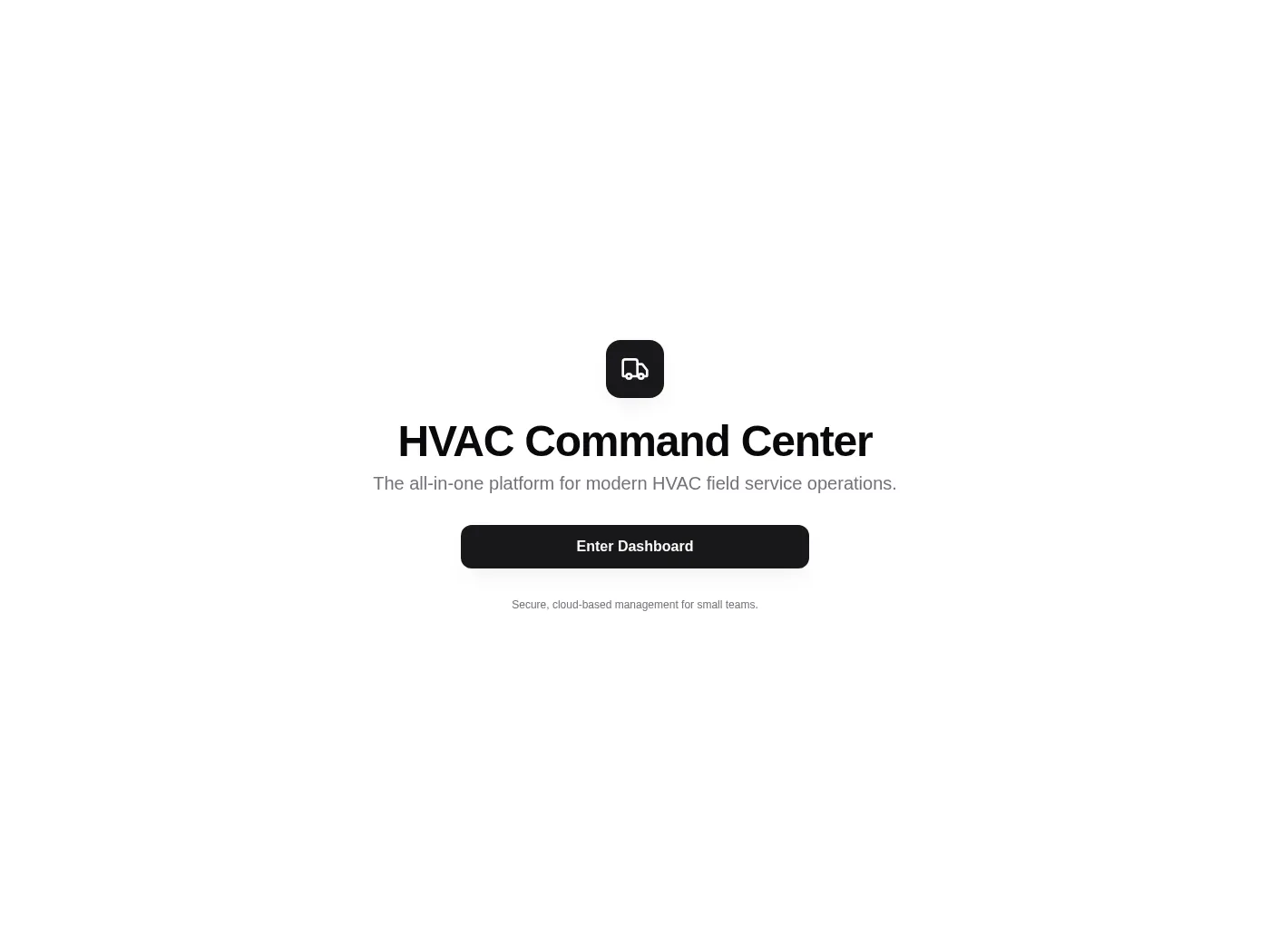 HVAC Command Center