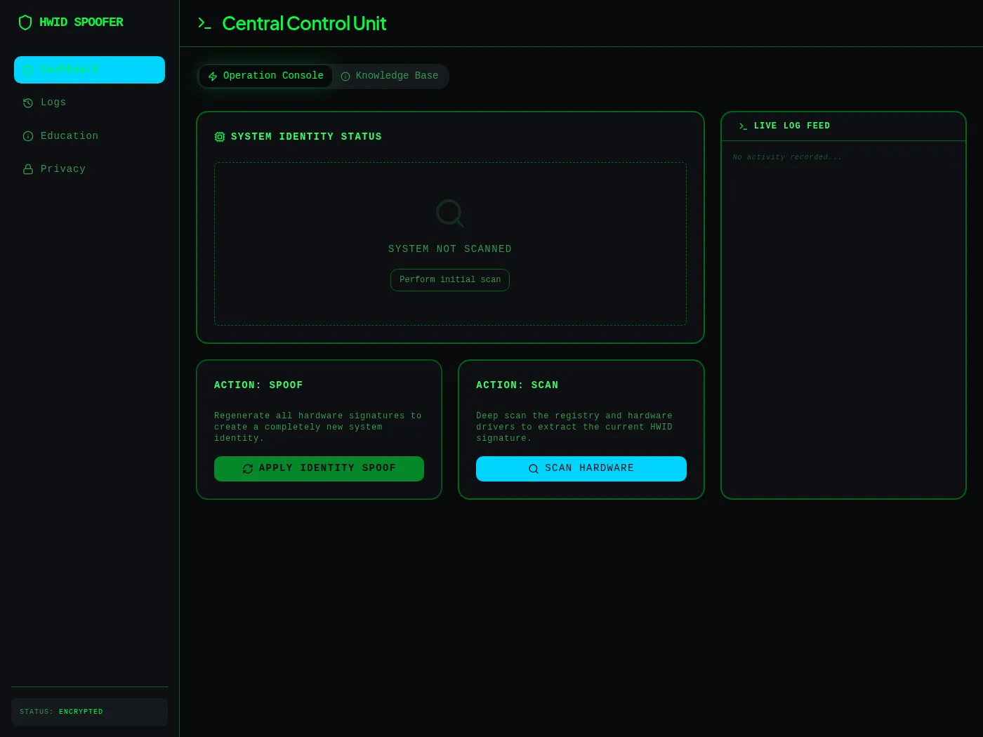 HWID Spoofer Toolkit