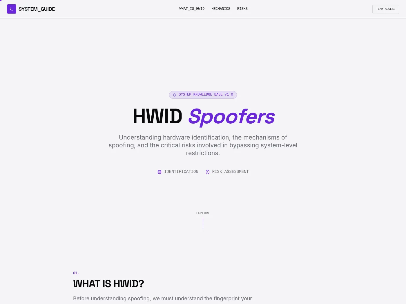 HWID Spoofer Guide