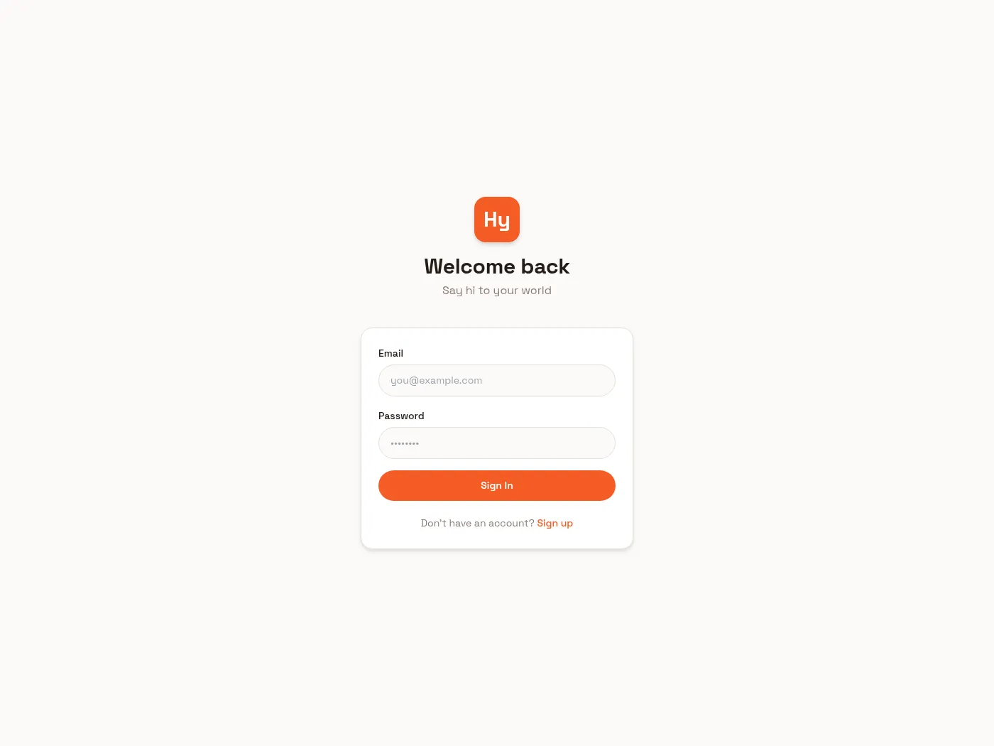 Hy Social Platform