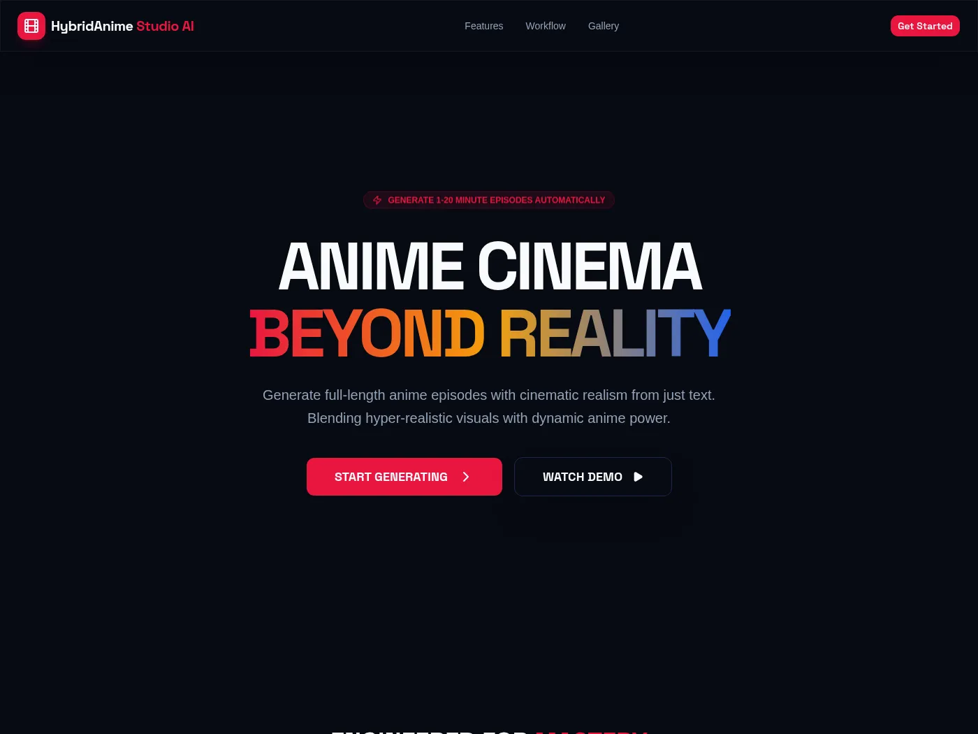 HybridAnime Studio AI