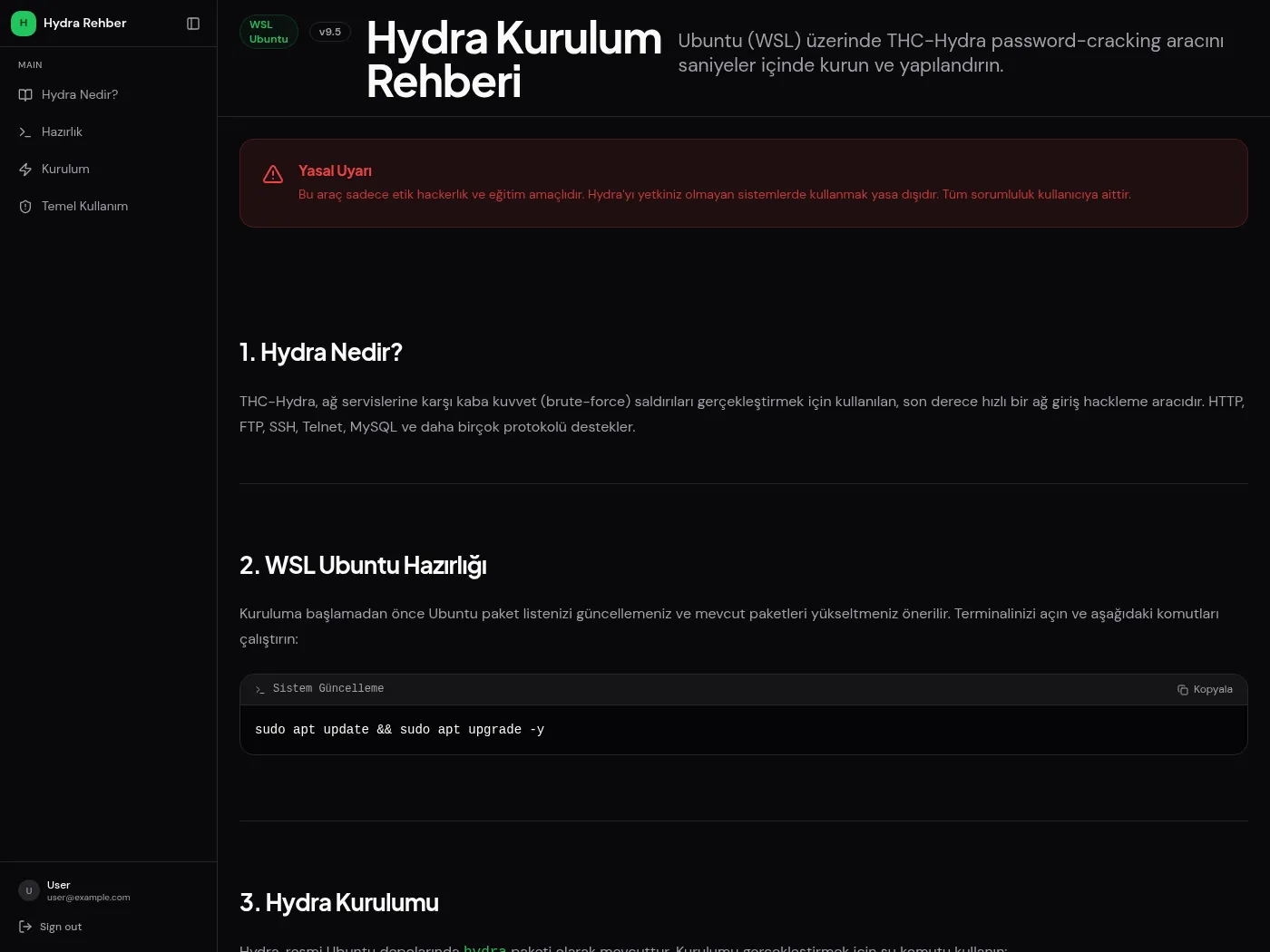 Hydra WSL Setup Guide