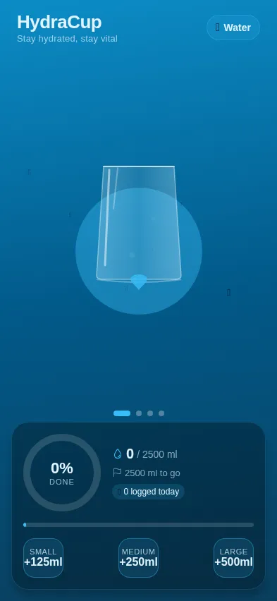 HydraCup Premium Tracker