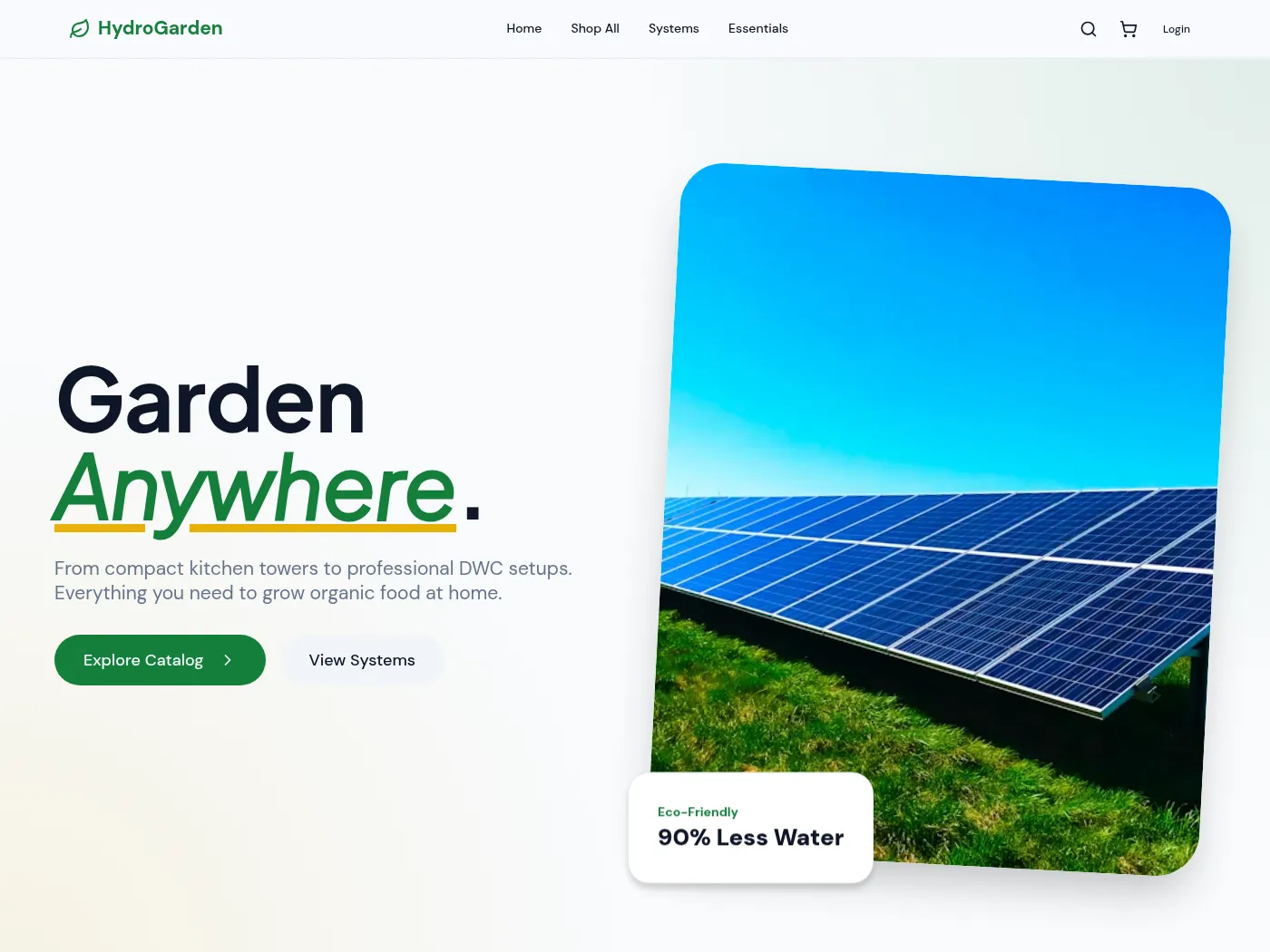 HydroGarden Webshop