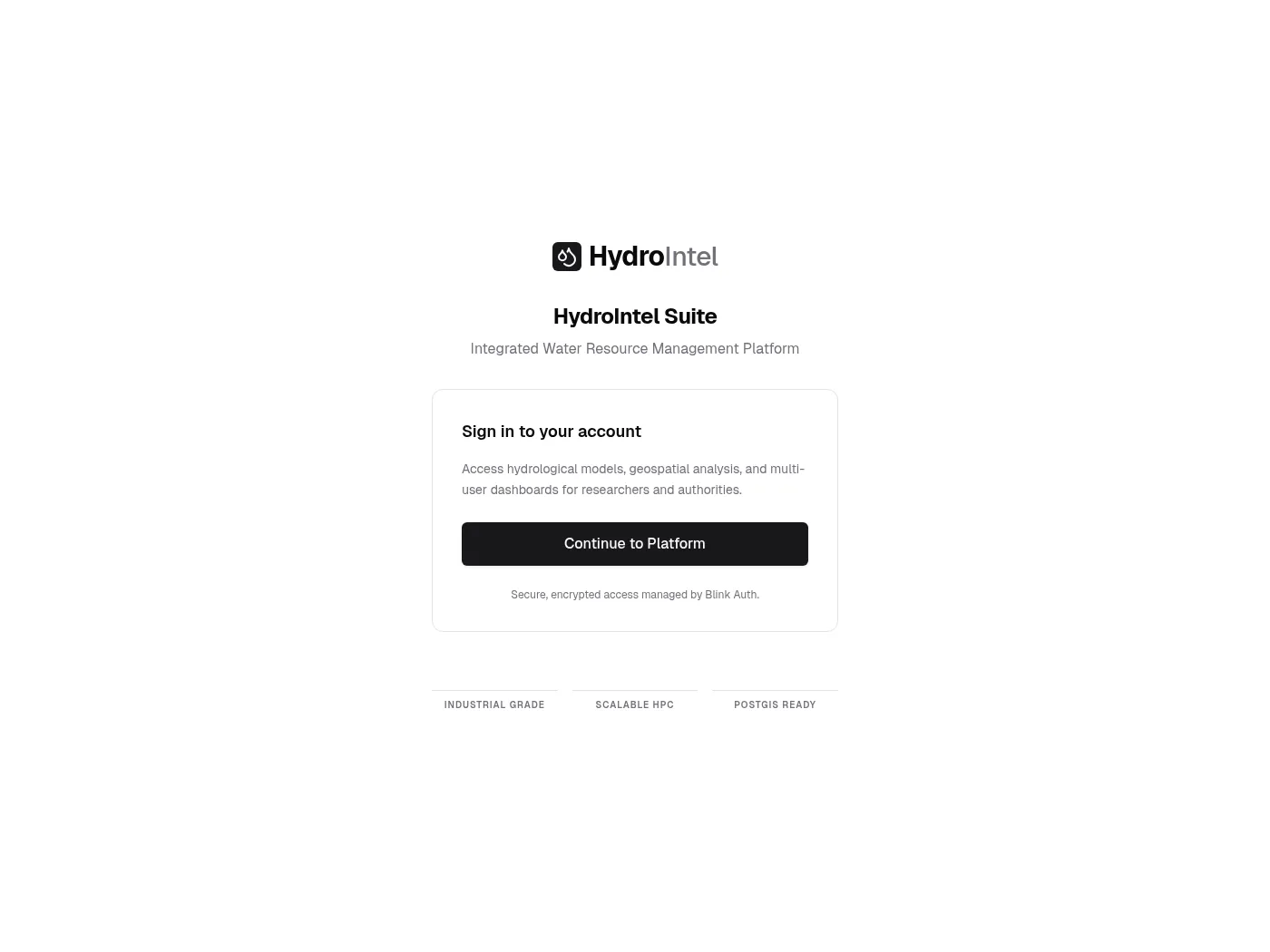 HydroIntel Suite