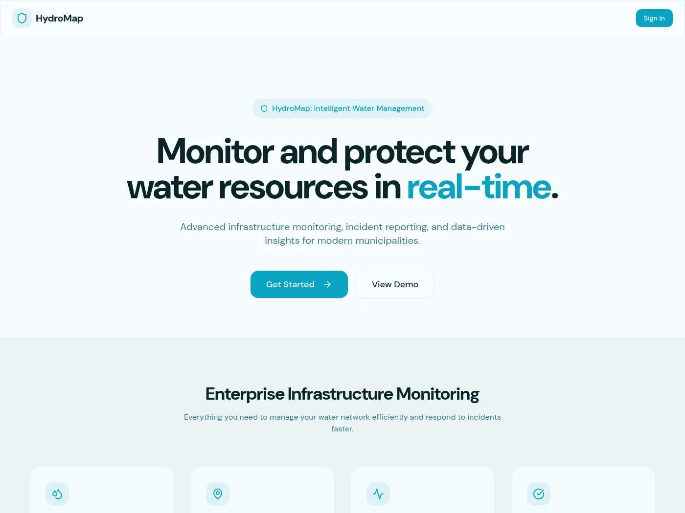 HydroMap Web