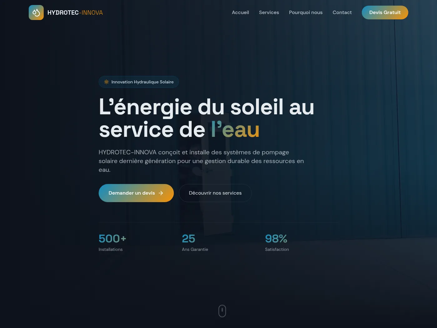 HYDROTEC-INNOVA Website