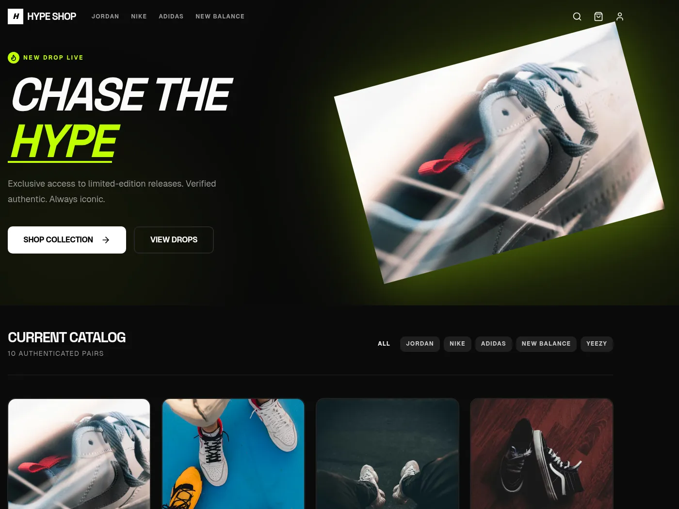 Hype Sneakers Shop