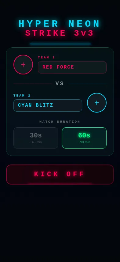 Hyper Neon Strike 3v3