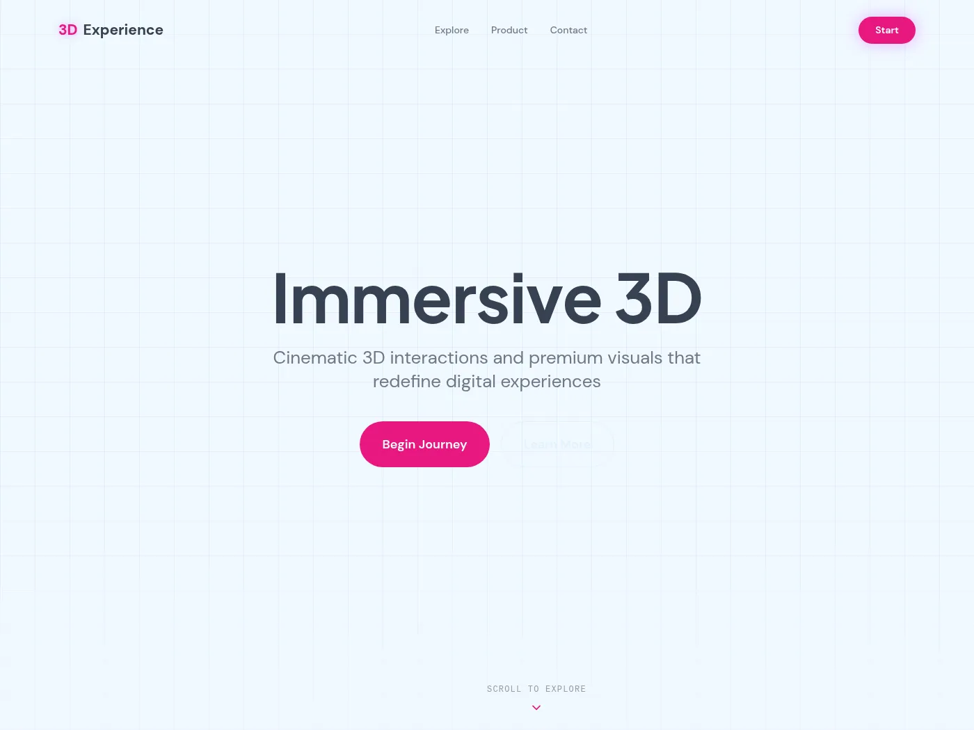 3D StoryWeb Experience