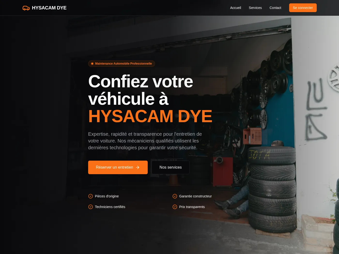 HYSACAM DYE Auto Service