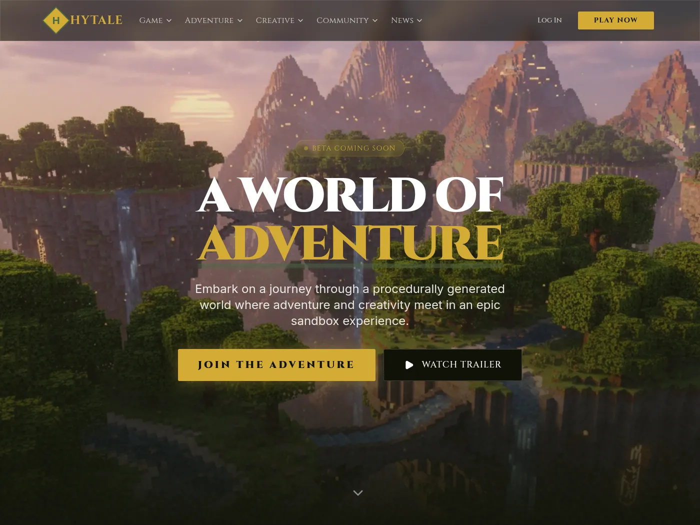 Hytale Game Clone