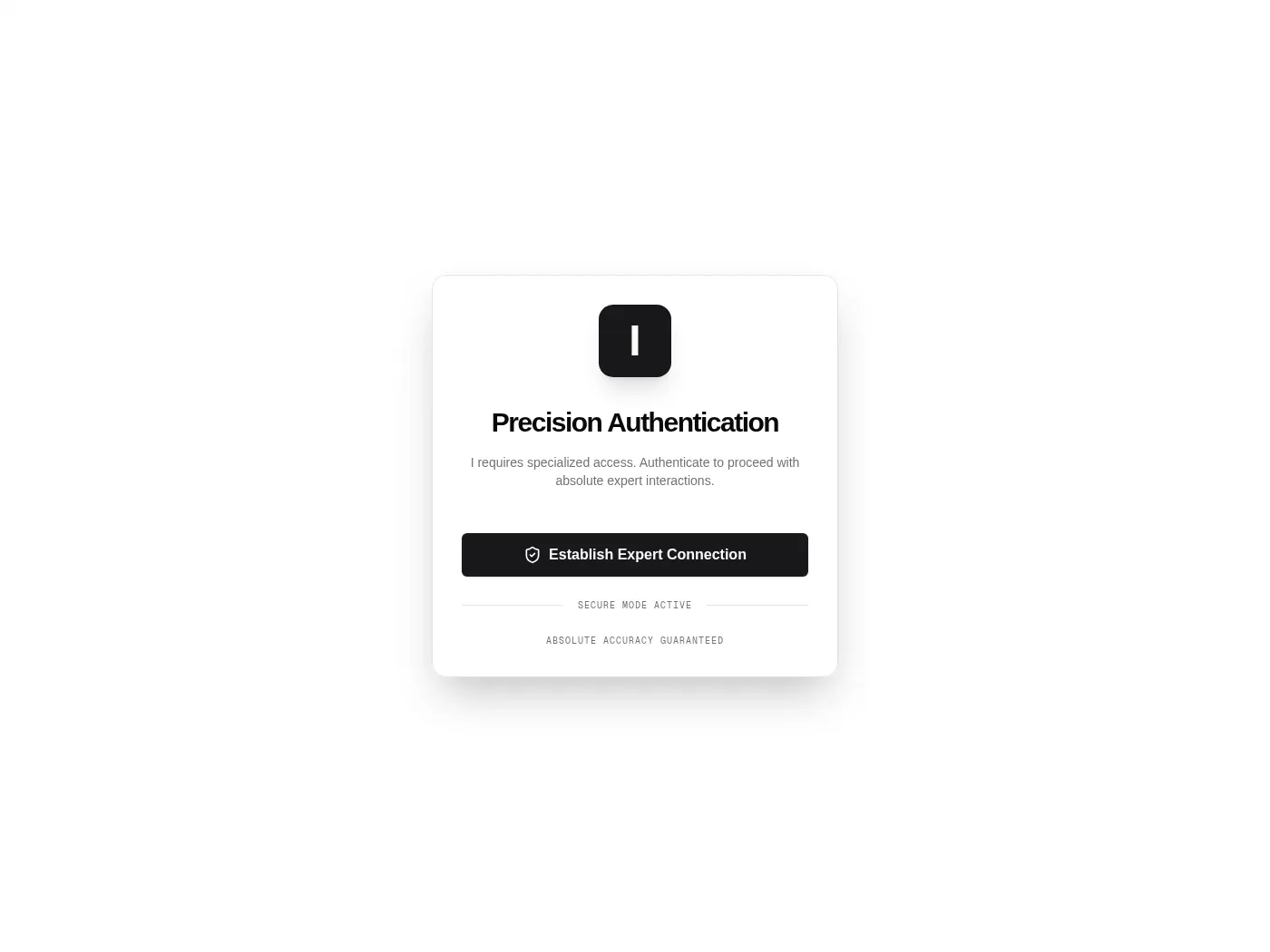 I: Precision Chatbot