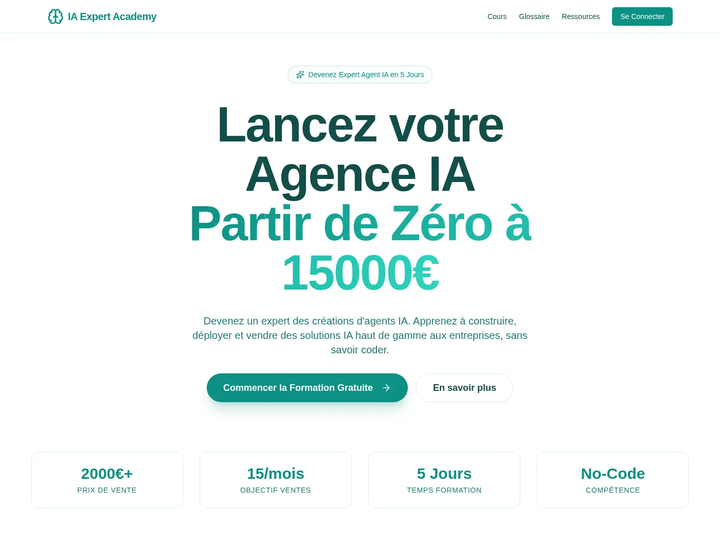 IA Agent Expert Academy