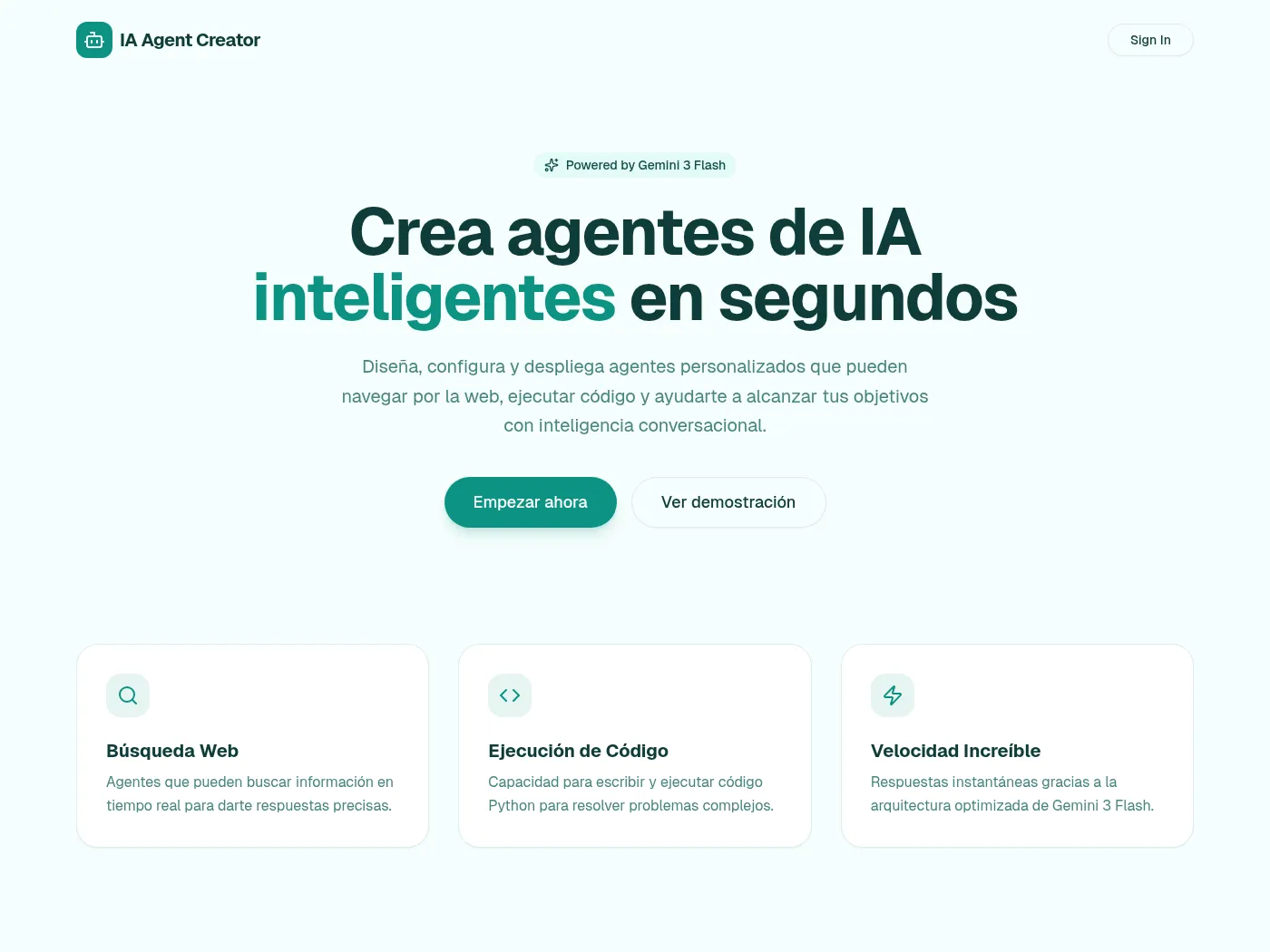 IA Agent Creator