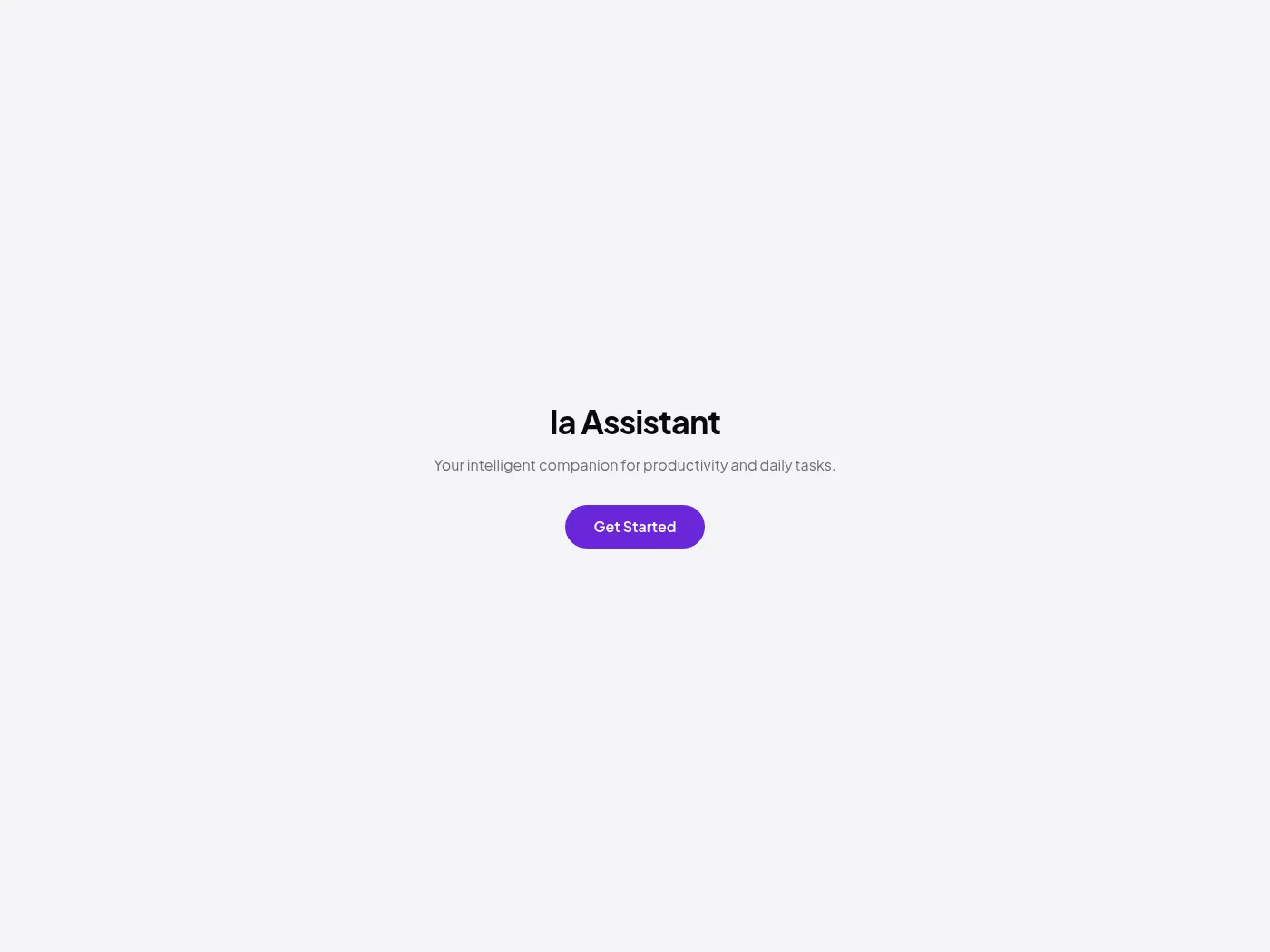Ia Assistant