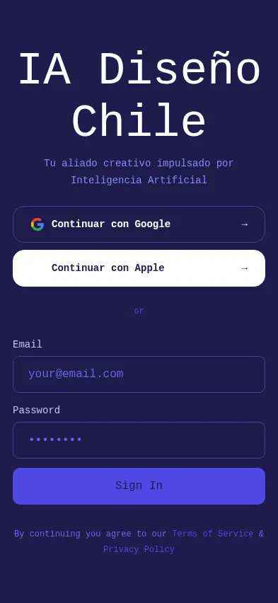 IA Diseño Chile SaaS