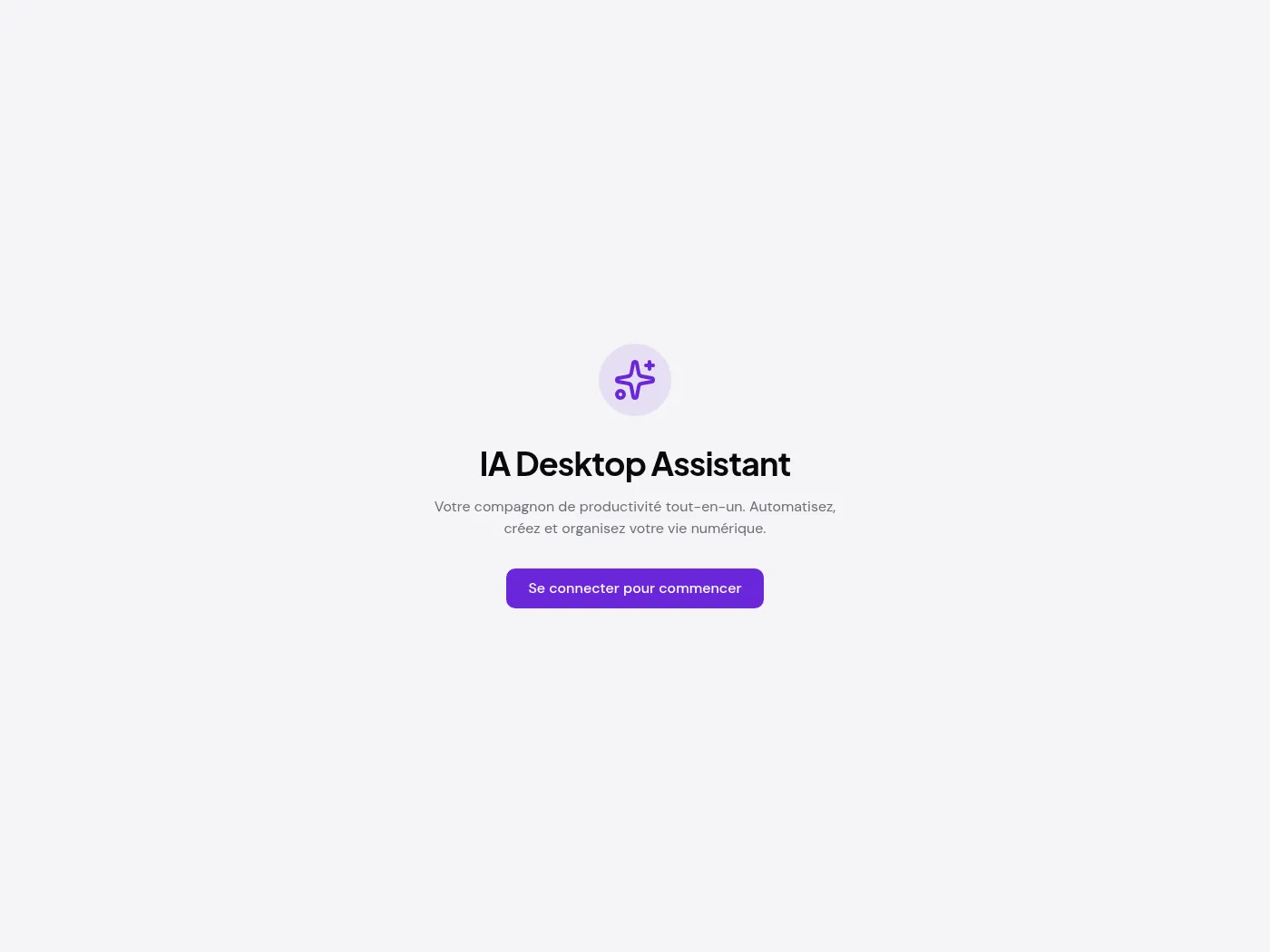 IA Desktop Assistant