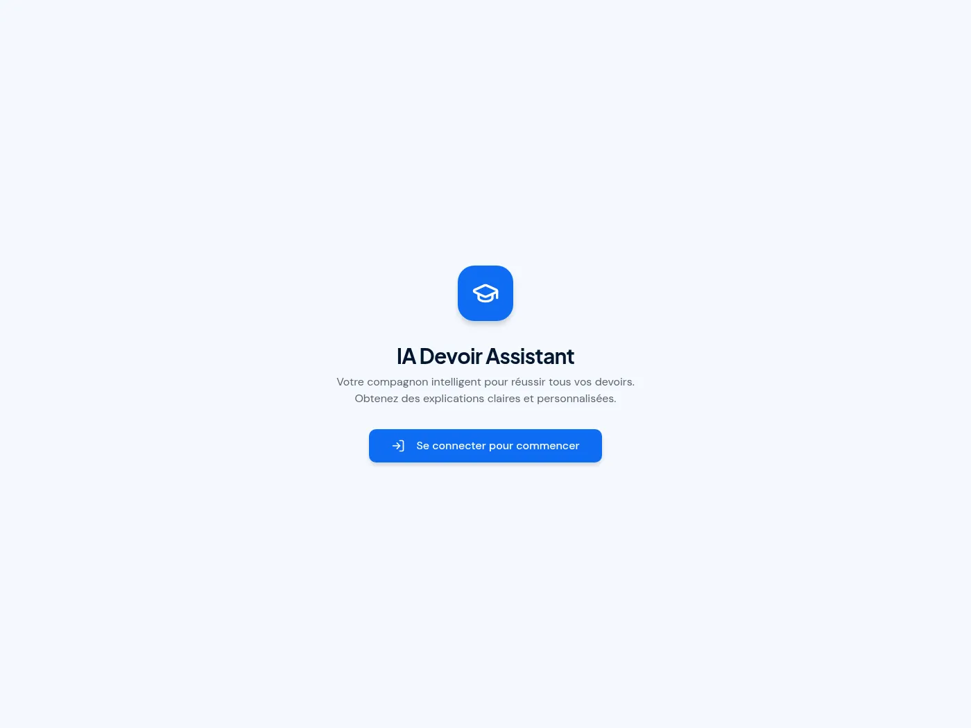 IA Devoir Assistant