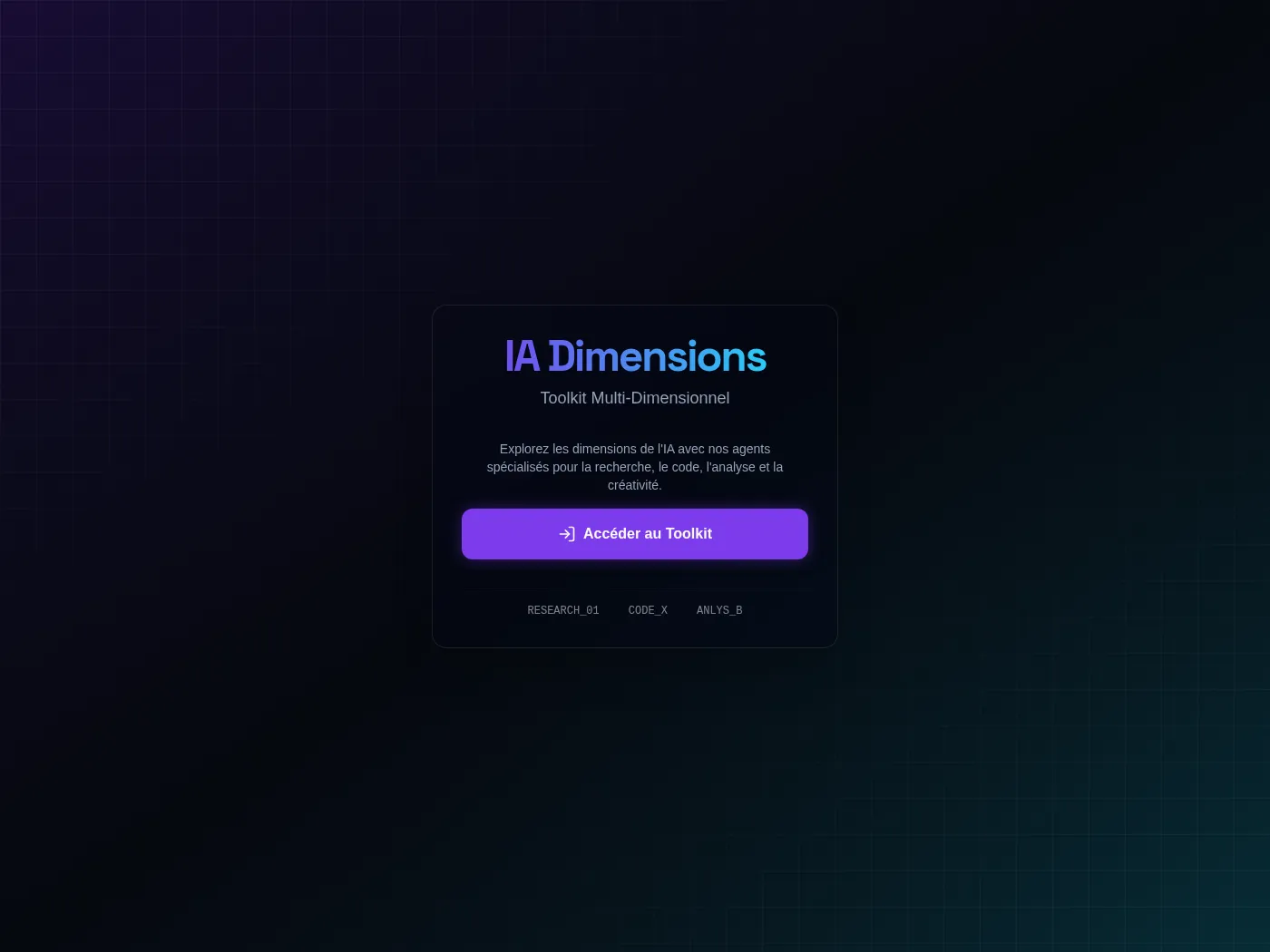 IA Dimensions Toolkit