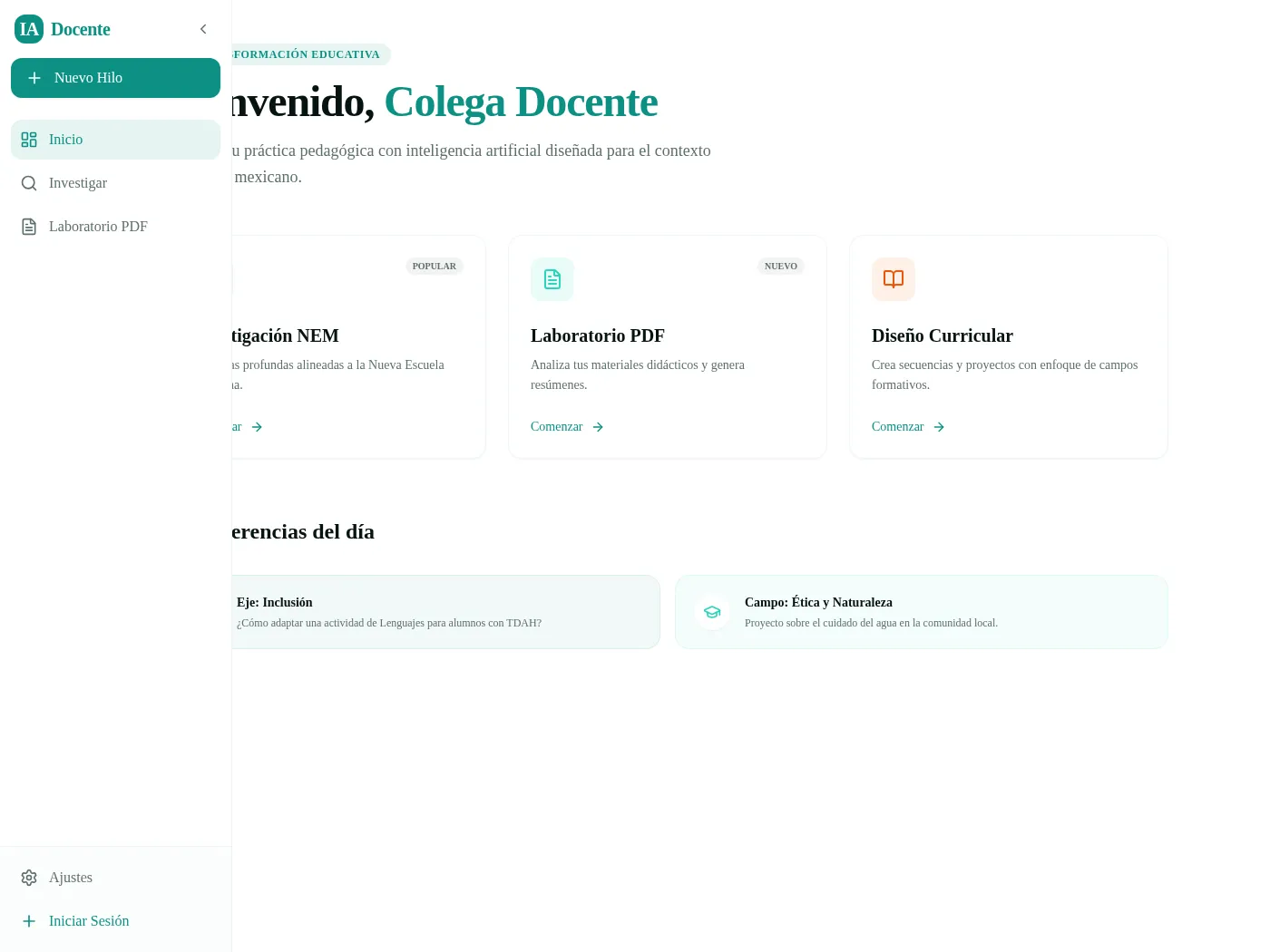 IA Docente Hub
