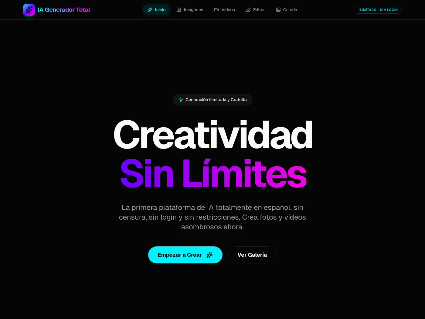 IA Generador Total