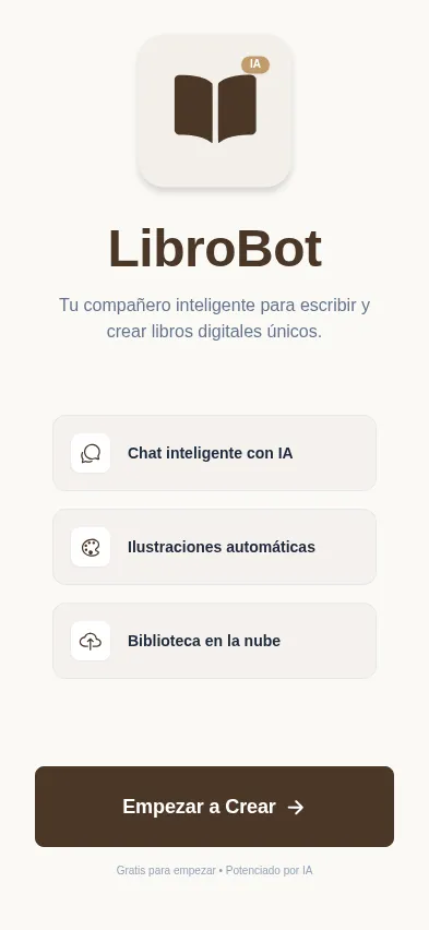 LibroBot IA Creator