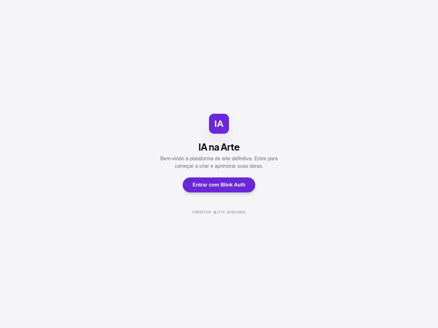 IA na Arte Platform