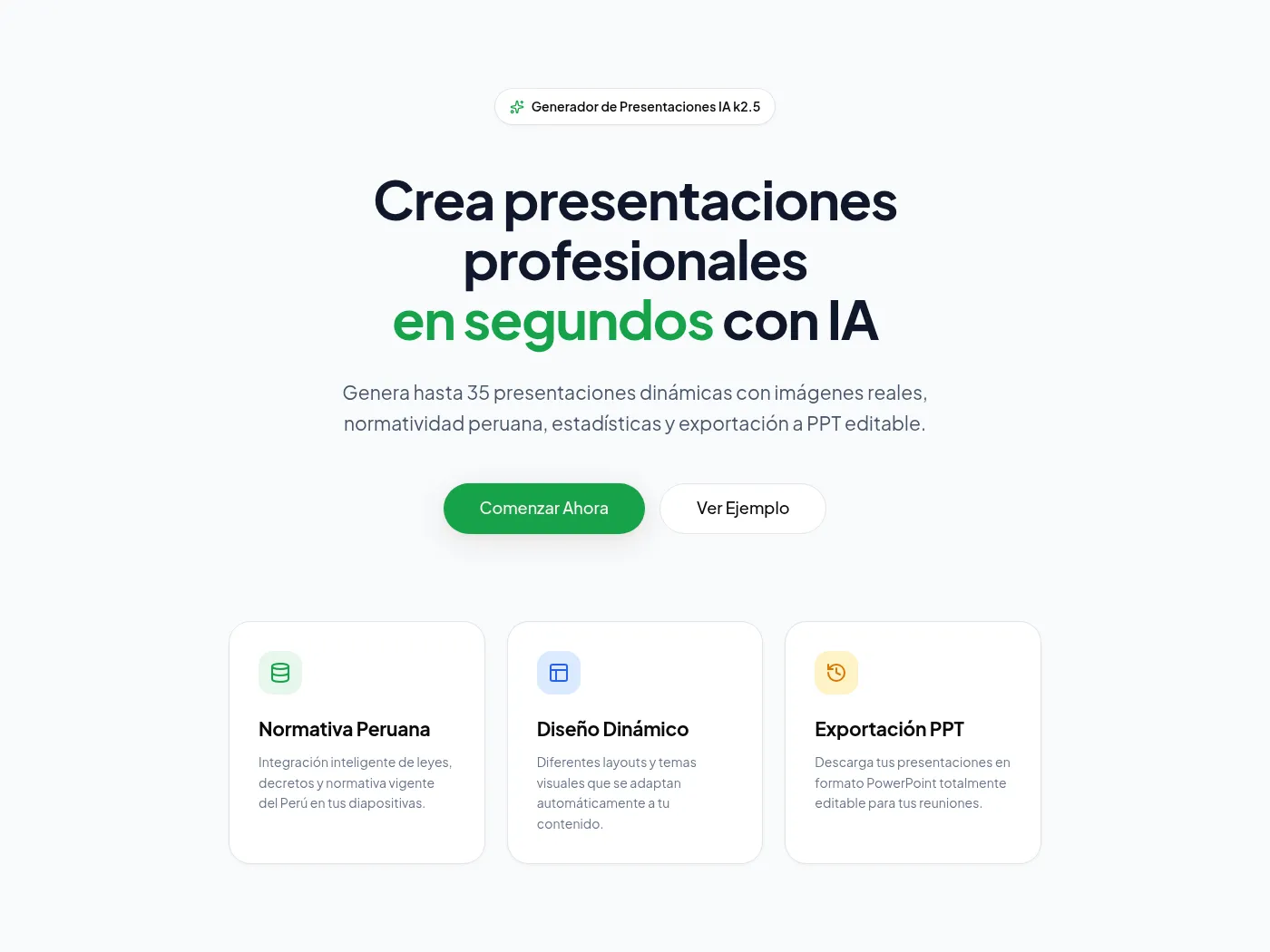 IA Presentations Generator