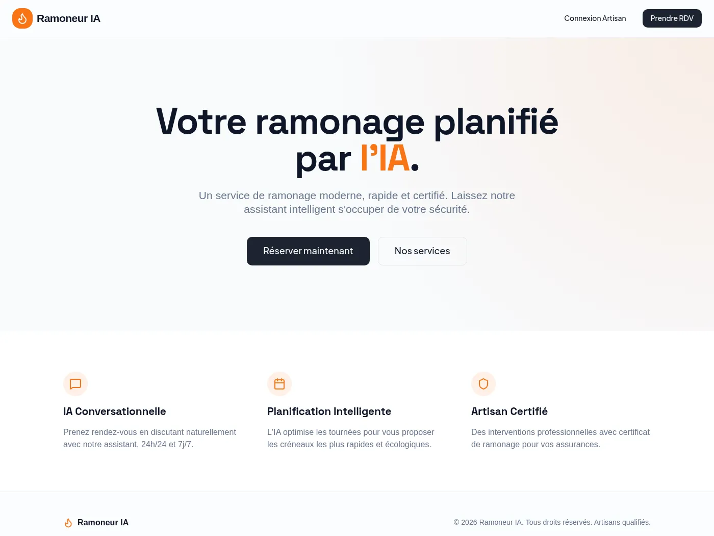 Ramoneur IA Assistant